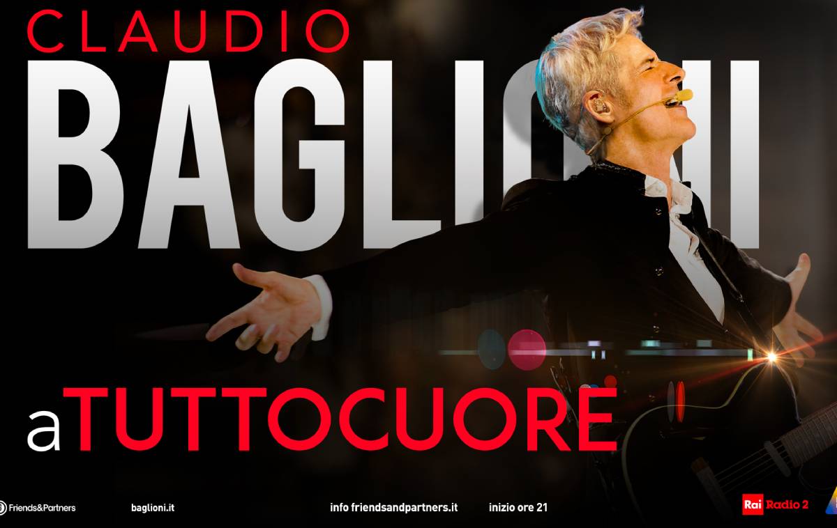 Claudio Baglioni a Torino nel 2024: data e biglietti del concerto al Pala Alpitour (25 Gennaio ...
