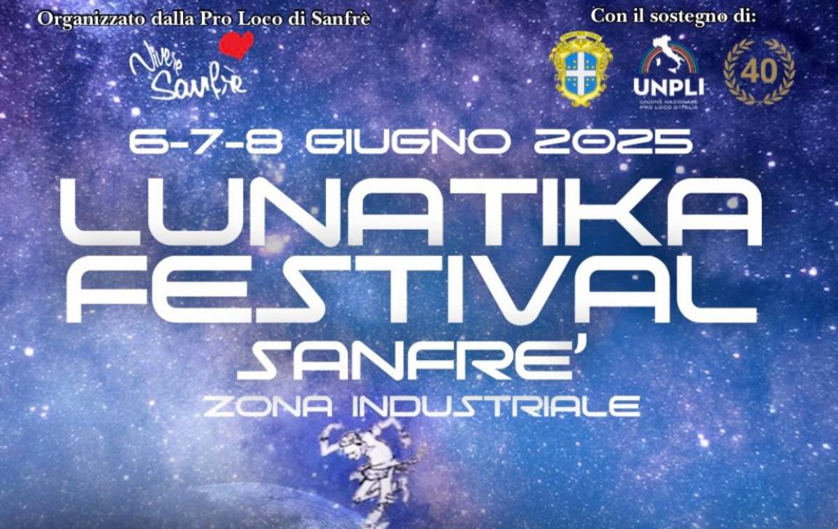 Lunatika Festival 2025 a Sanfrè: tre giorni tra sport, musica e street ...