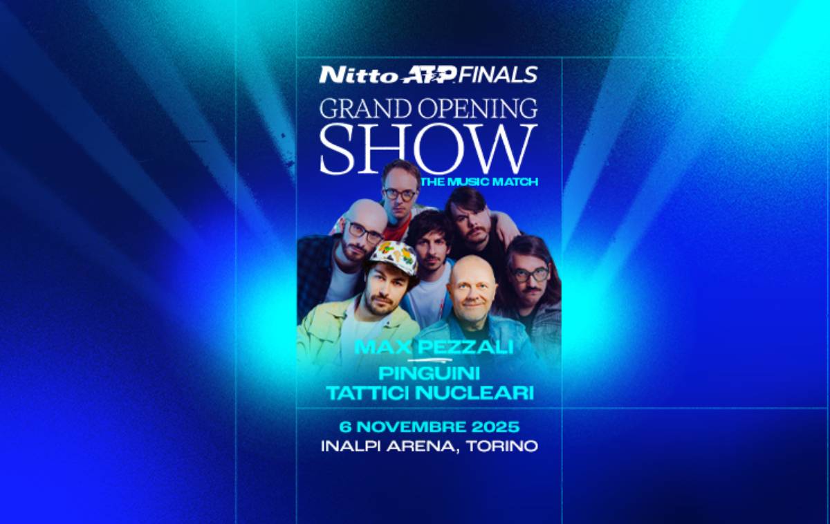 Grand Opening Show Nitto ATP Finals a Torino con Max Pezzali e i ...